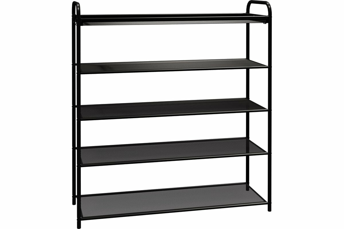ЗМИ Подставка для обуви "Верона 35" (VERONA 35 shoe rack) (Черный) ПДОВ35 Ч