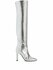 Сапоги Giuseppe Zanotti Hattie 105, размер 39 EU, серебристый