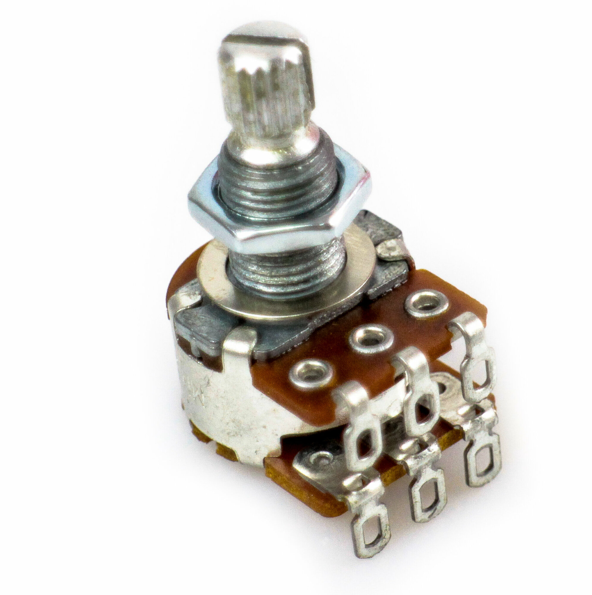 Paxphil H90 потенциометр балансный MN500K, мини, длина резьбы 10 мм