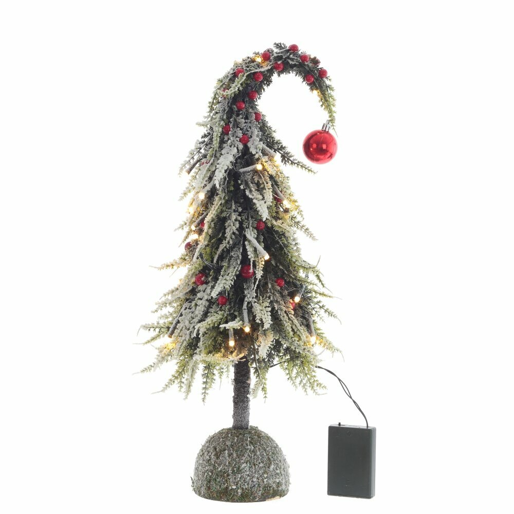 Изделие декоративное с подсветкой Елка (3хАА, не вход.) 20х20х49 см KSM-808117