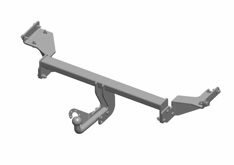 Фаркоп AvtoS KI 32 для KIA SPORTAGE 4 (2016-2018)(паспорт и сертификат в комплекте)(без электрики)