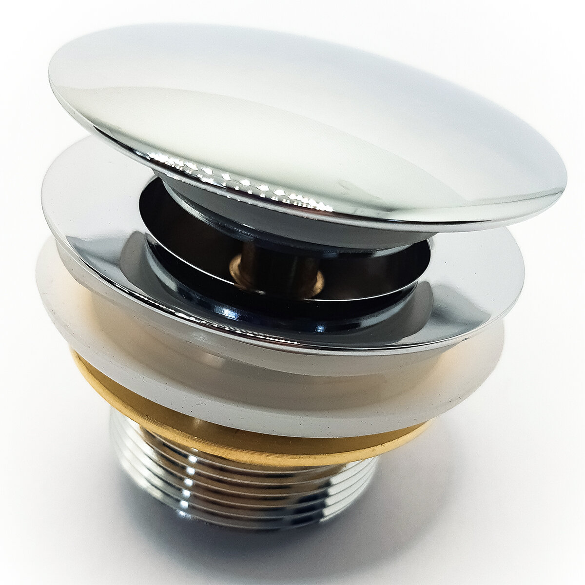 Донный клапан без перелива G11/4" | латунь | короткий | VIEIR