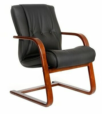 Кресло руководителя Chairman 653V черная кожа