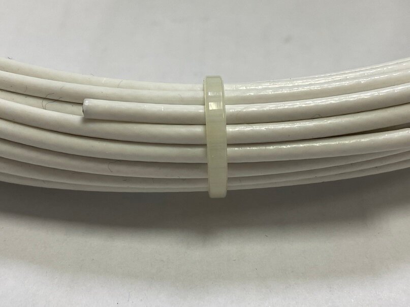 Коаксиальный кабель RG316W (5 метров) белый