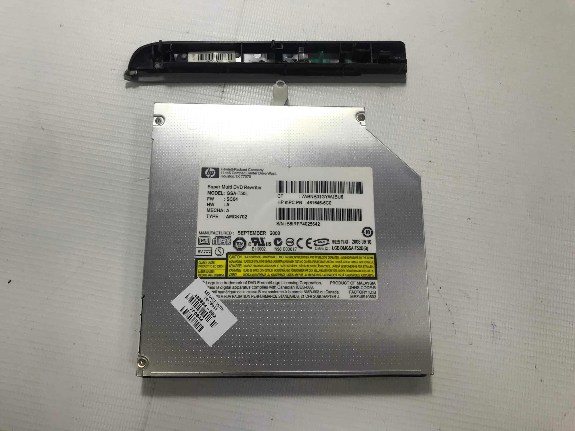 Привод DVD+RW для HP Pavilion vd5