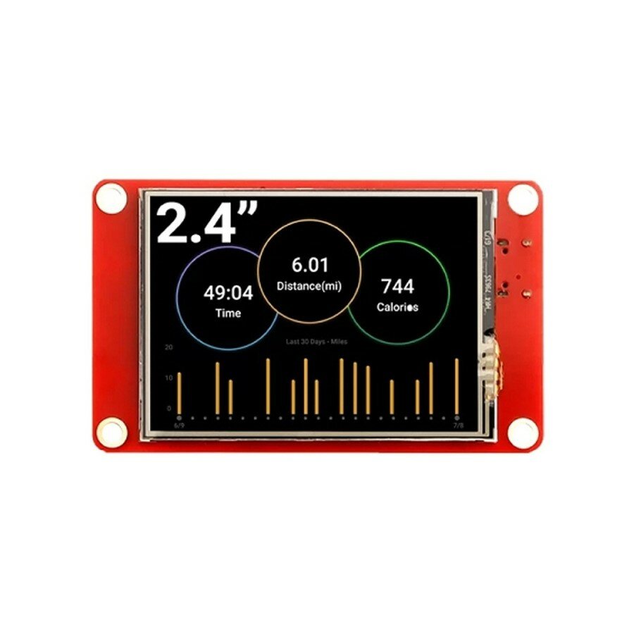 CROWPANEL WZ2432R024, 2.4" 240x320 TN-TFT резист. сенсор, Экранный модуль HMI, Elecrow