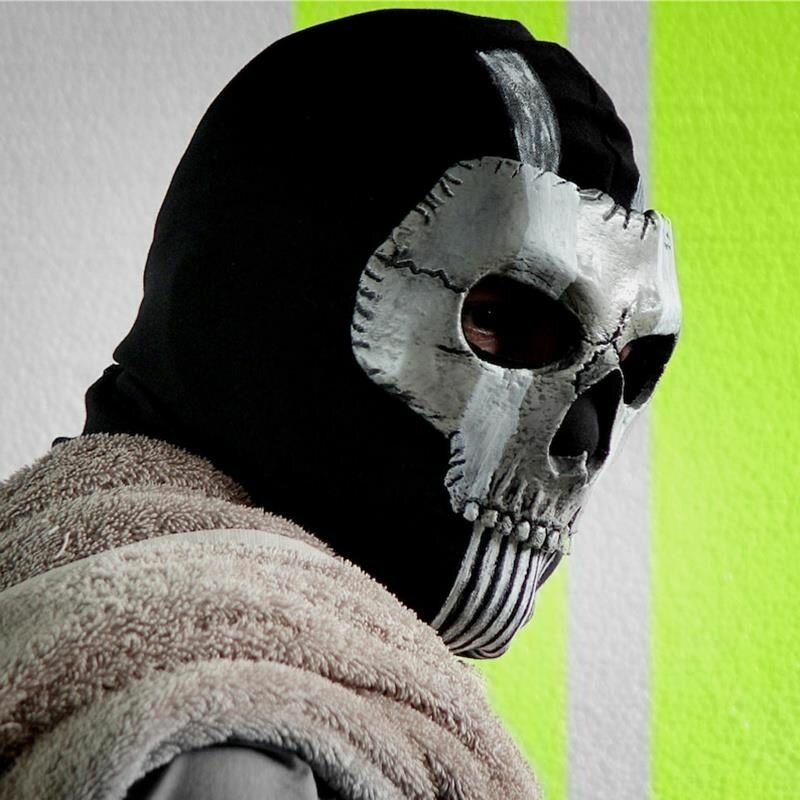 Балаклава-маска Череп Гоуст Ghost из Call of Duty