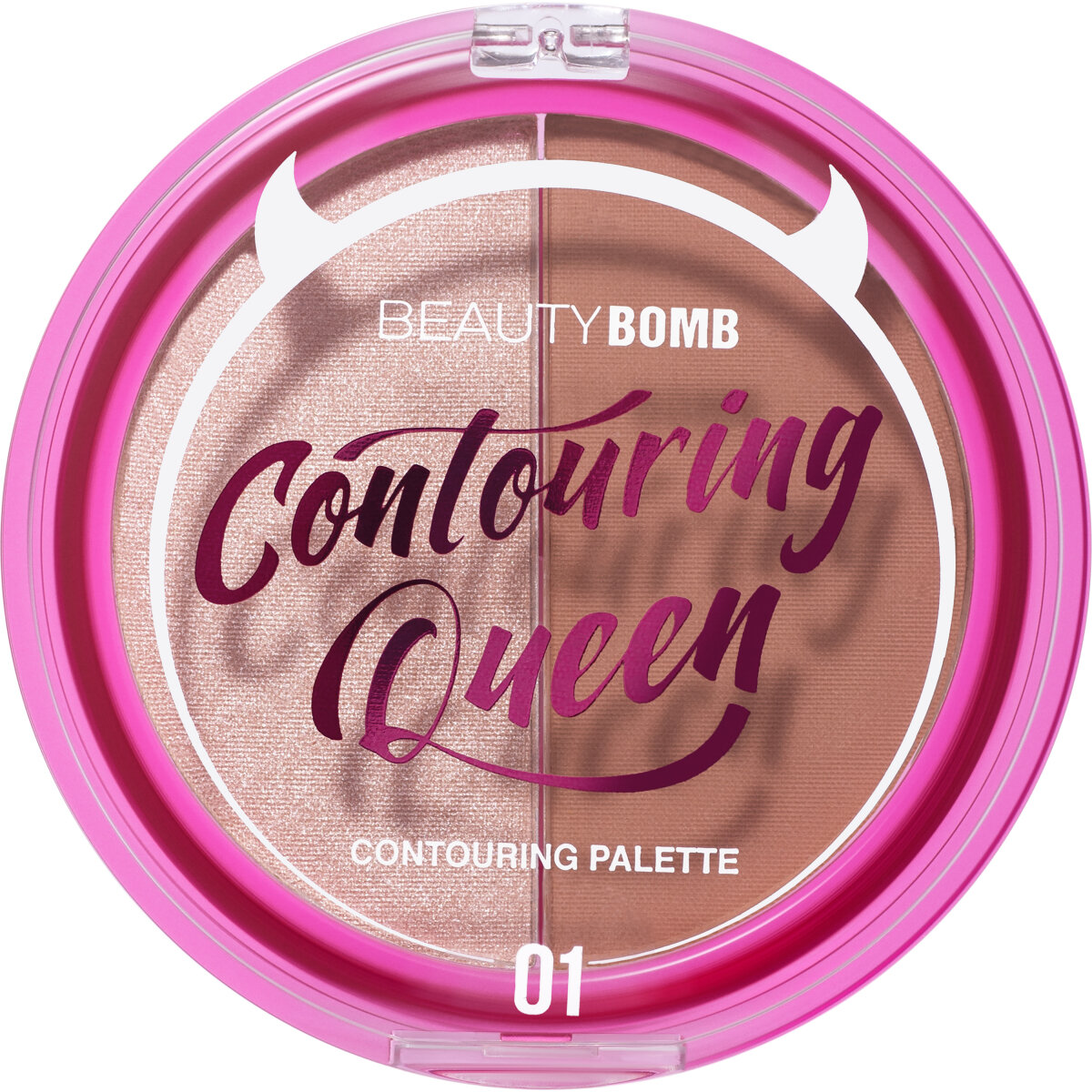 Палетка для контуринга Beauty Bomb тон 01, 8 г