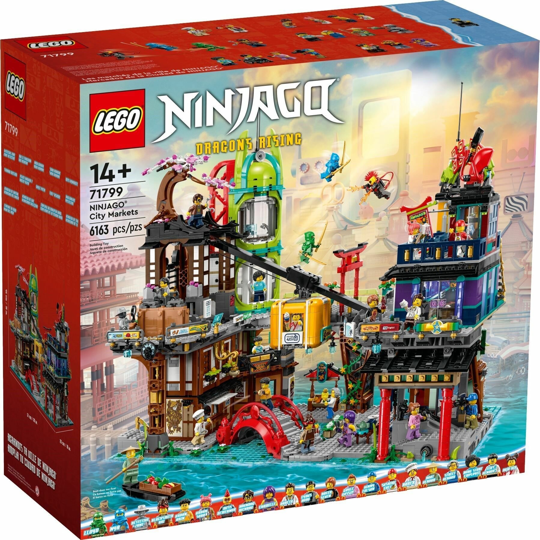 Конструктор LEGO 71799 Ninjago "Городской рынок"