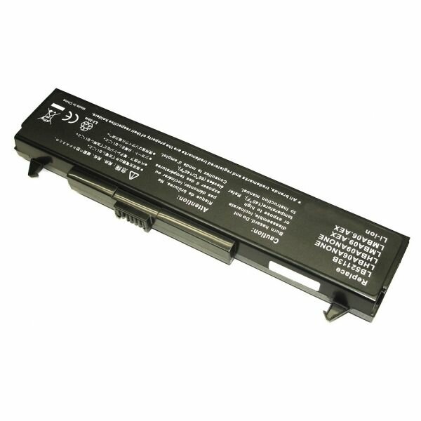 Аккумулятор OEM (совместимый с LB32111B, LB62115B) для ноутбука LG E300 10.8V 5200mAh черный