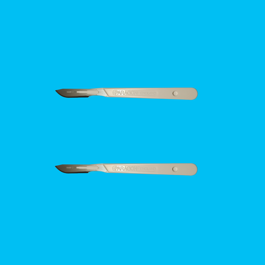 Скальпель универсальный №22 (2 штуки)