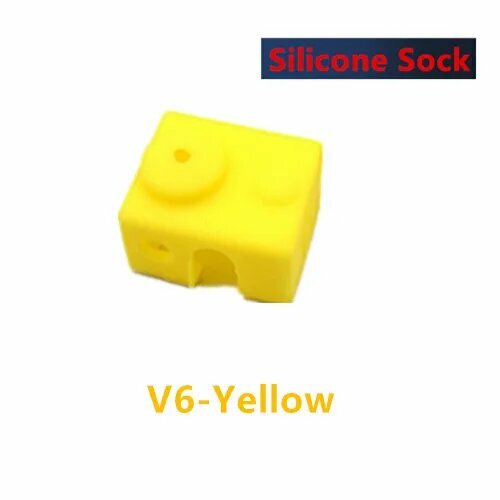Силиконовый носок V6 Yellow для нагревателя