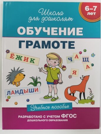 Книга Гаврина "Обучение грамоте. Школа для дошколят", 2021 г.