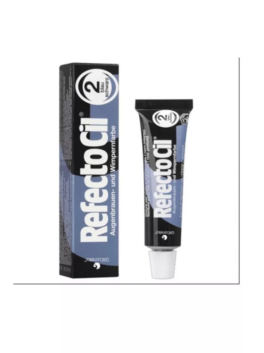 RefectoCil Краска для ресниц и бровей № 2 (иссиня- чёрный), 15 мл