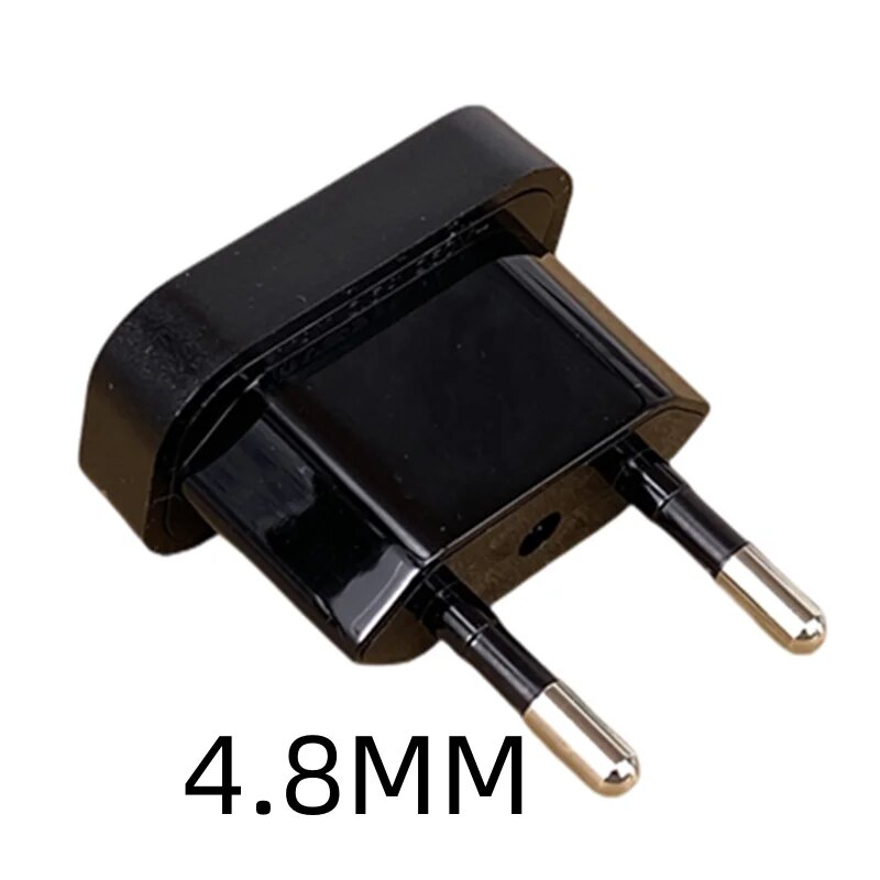 Адаптер питания Fengyidz, белый/черный, 220В, US в EU Black 4.8