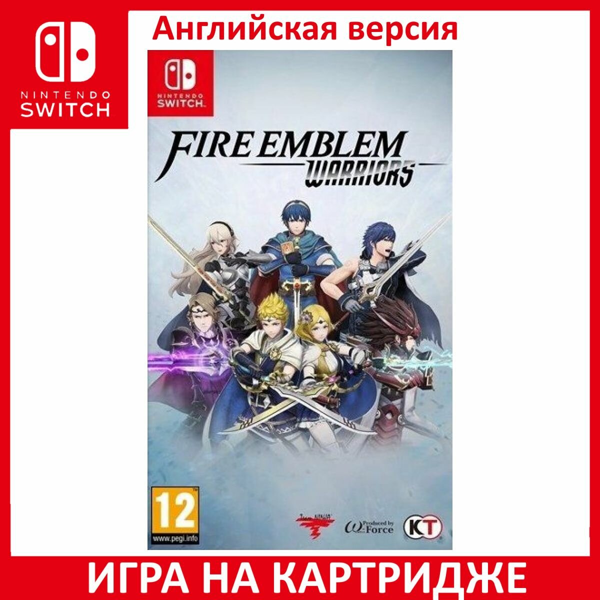 Игра Fire Emblem Warriors Switch Картридж на Nintendo Switch Английская версия
