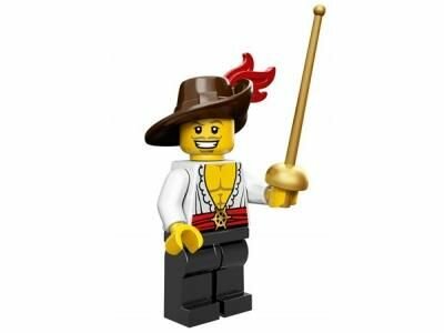Конструктор LEGO Minifigures 71007 Series 12 Корсар / Swashbuckler (col12-13)