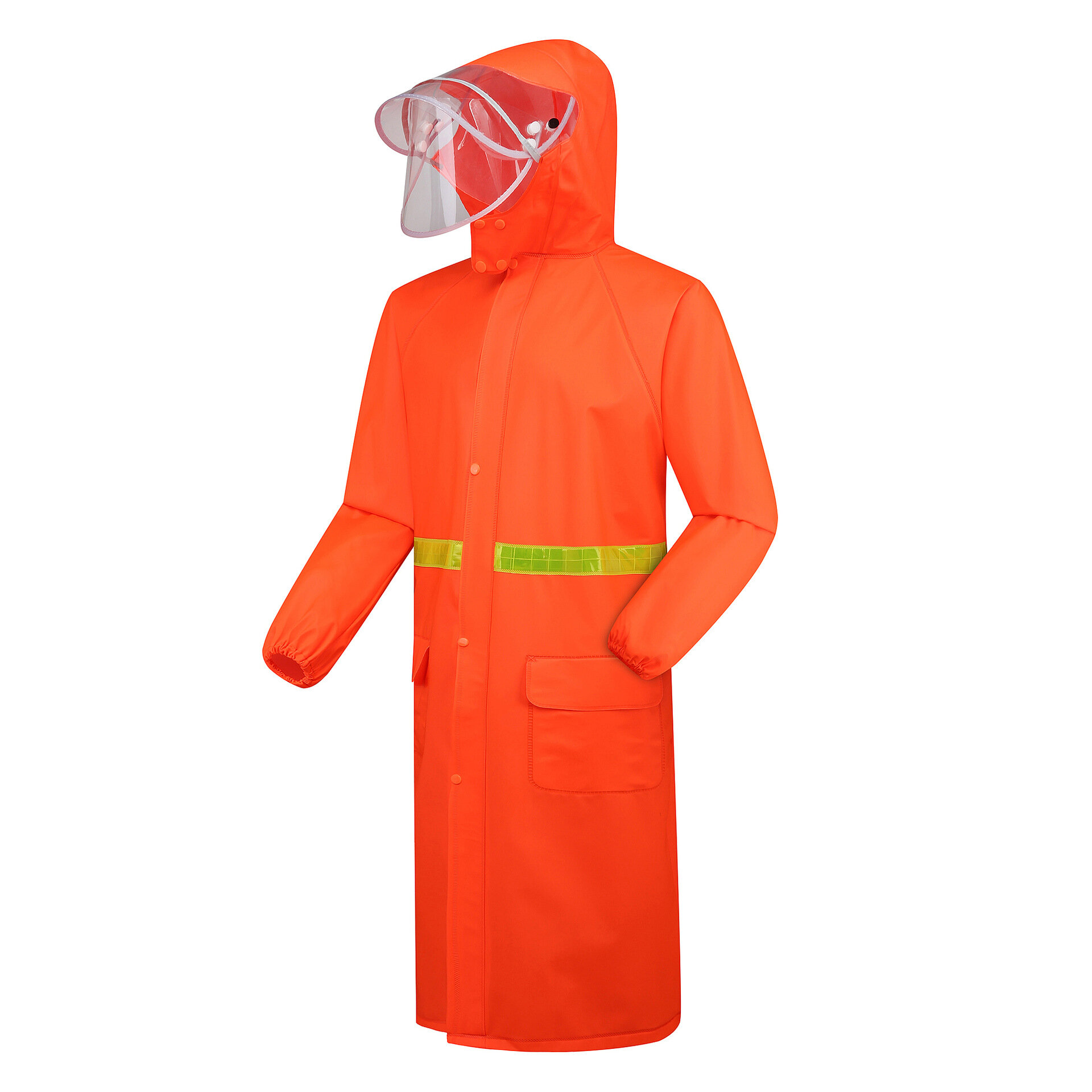 Дождевик Shangqiu, для верховой езды, XXXXL, оранжево-красный