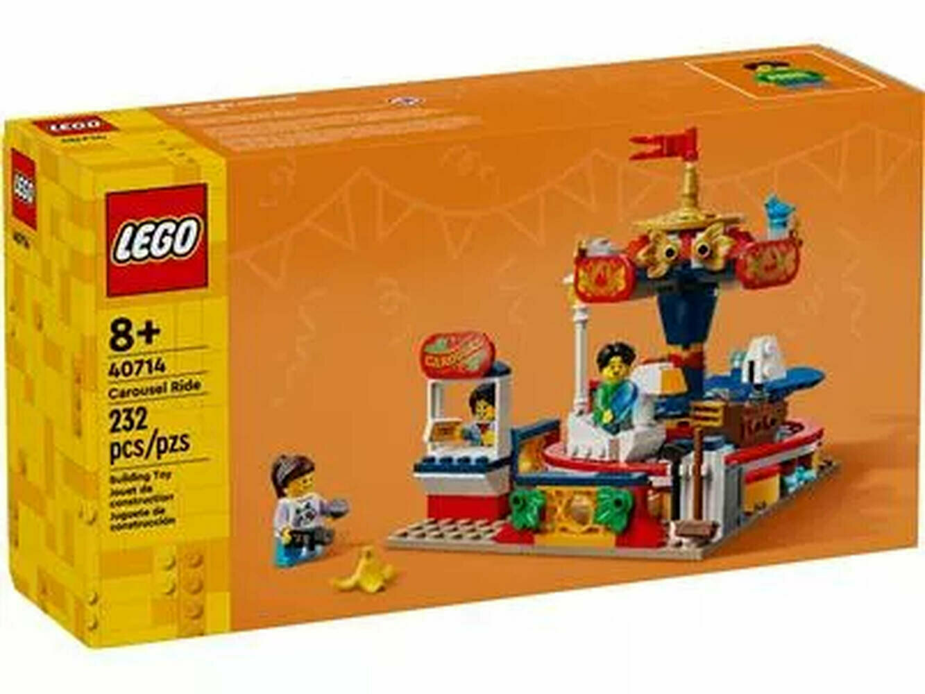 Конструктор LEGO Creator 40714 Поездка на карусели, 232 детали, от 8 лет, 2024 год