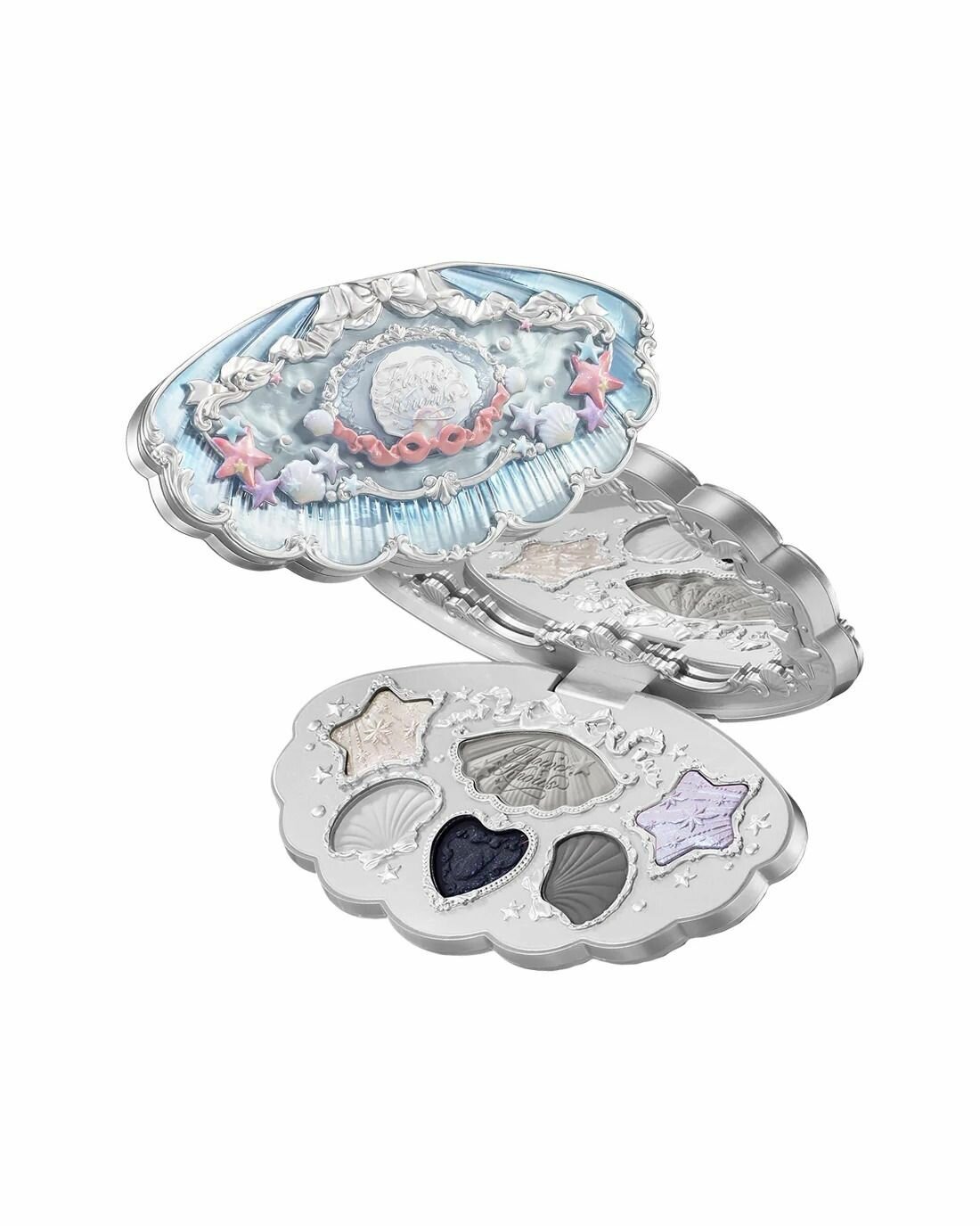 Палетка теней Flower knows Shell's Jewel 03 Deep Sea