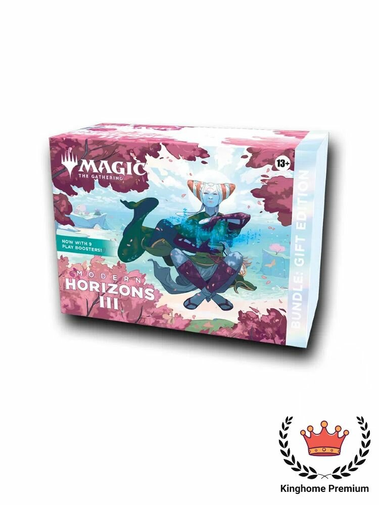 Magic: The Gathering Modern Horizons 3 Bundle: Gift Edition Deluxe Bundle with 1 Collector Booster, 9 Play Boosters, Full-Art Lands + Exclusive Accessories (Английский)