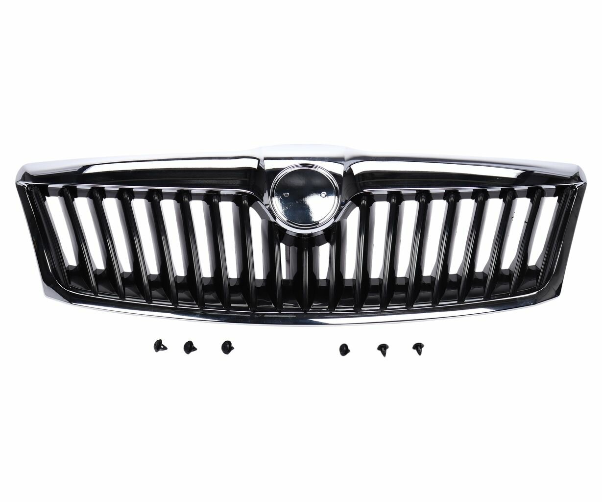 Решетка радиатора черная для Шкода Октавия арт NSP081Z0853668A9B9 NSP