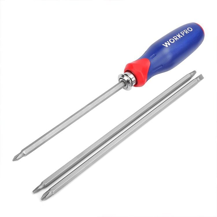 Отвёртка 6-в-1, телескопическая Workpro WP221060