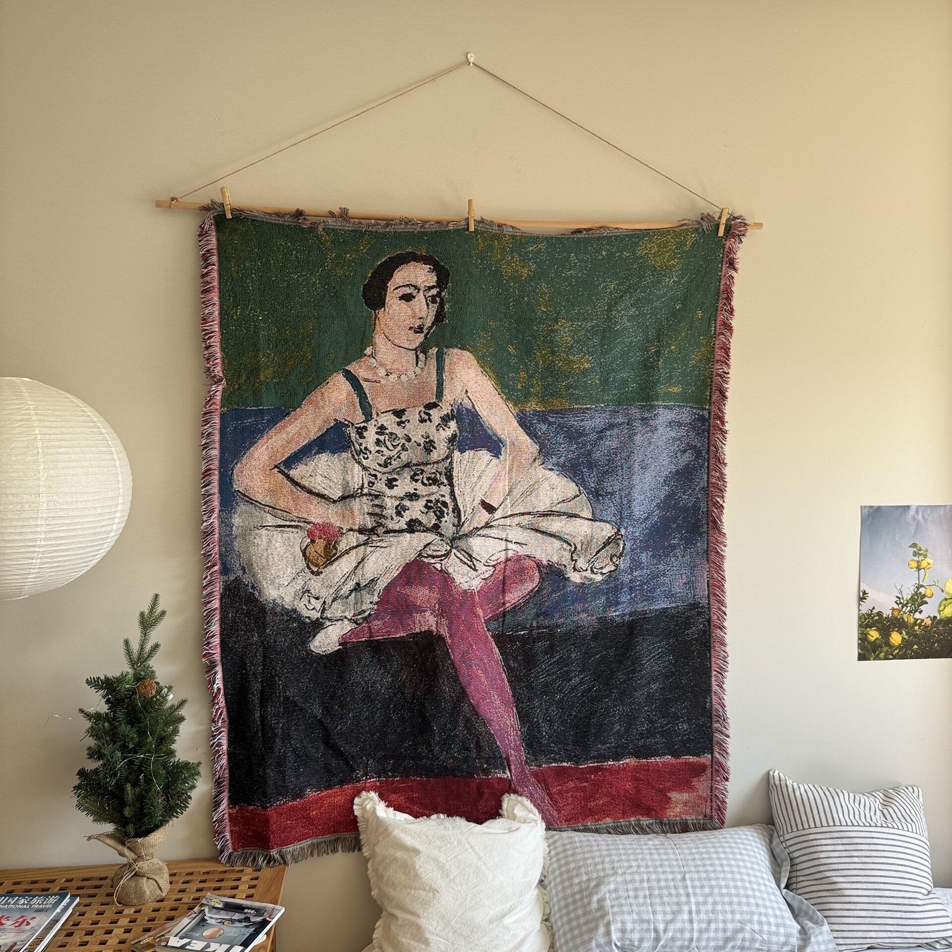 Гобелен, одеяло для отдыха, покрывало для дивана, покрывало-плед, 130x160cm