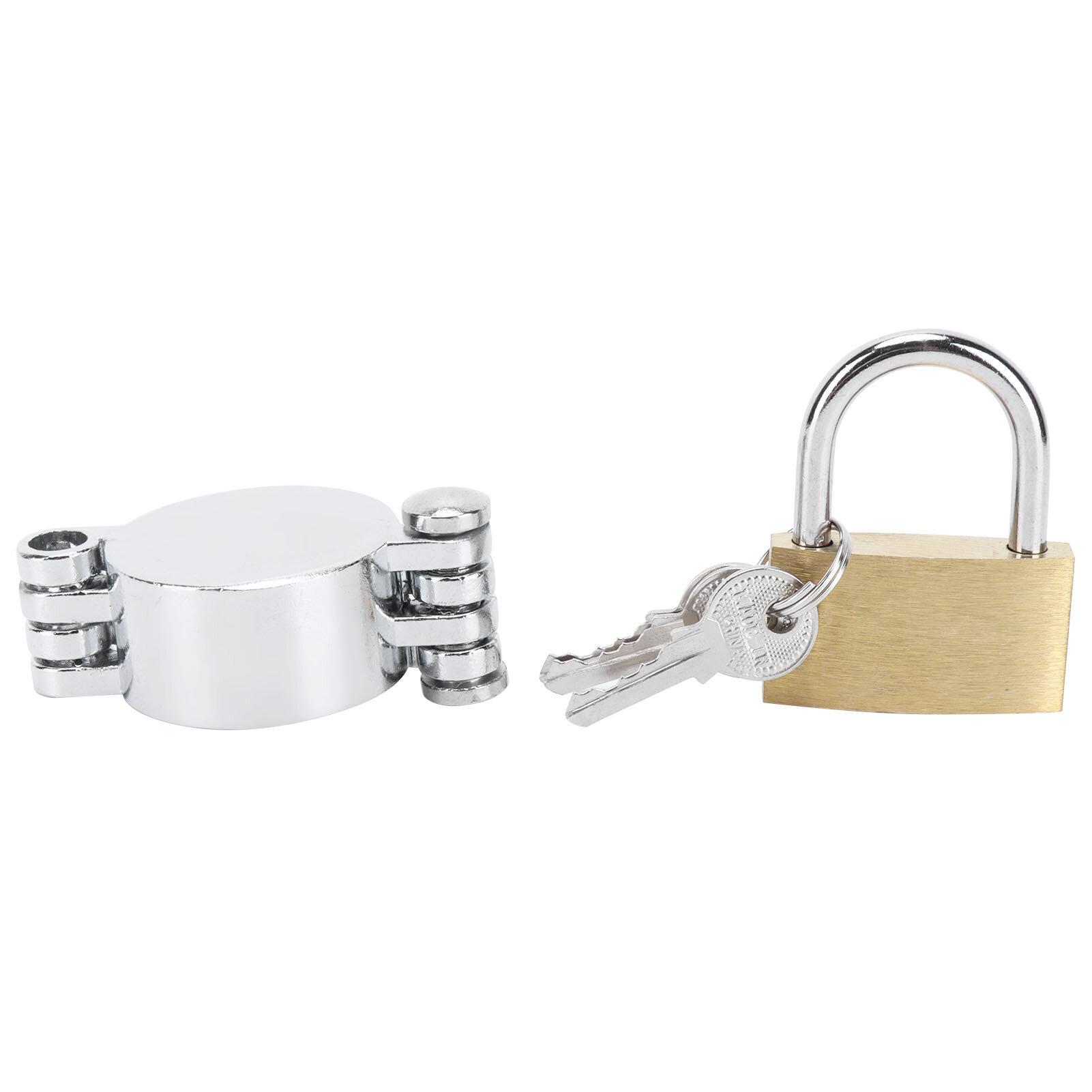 Замок Для Водопроводного Крана: Латунный Корпус 179 Грамм Надежная Защита От Несанкционированного Доступа - Блокировка Крана Эффективная Экономия Воды Для Сада Дачи И Коммунальных Служб