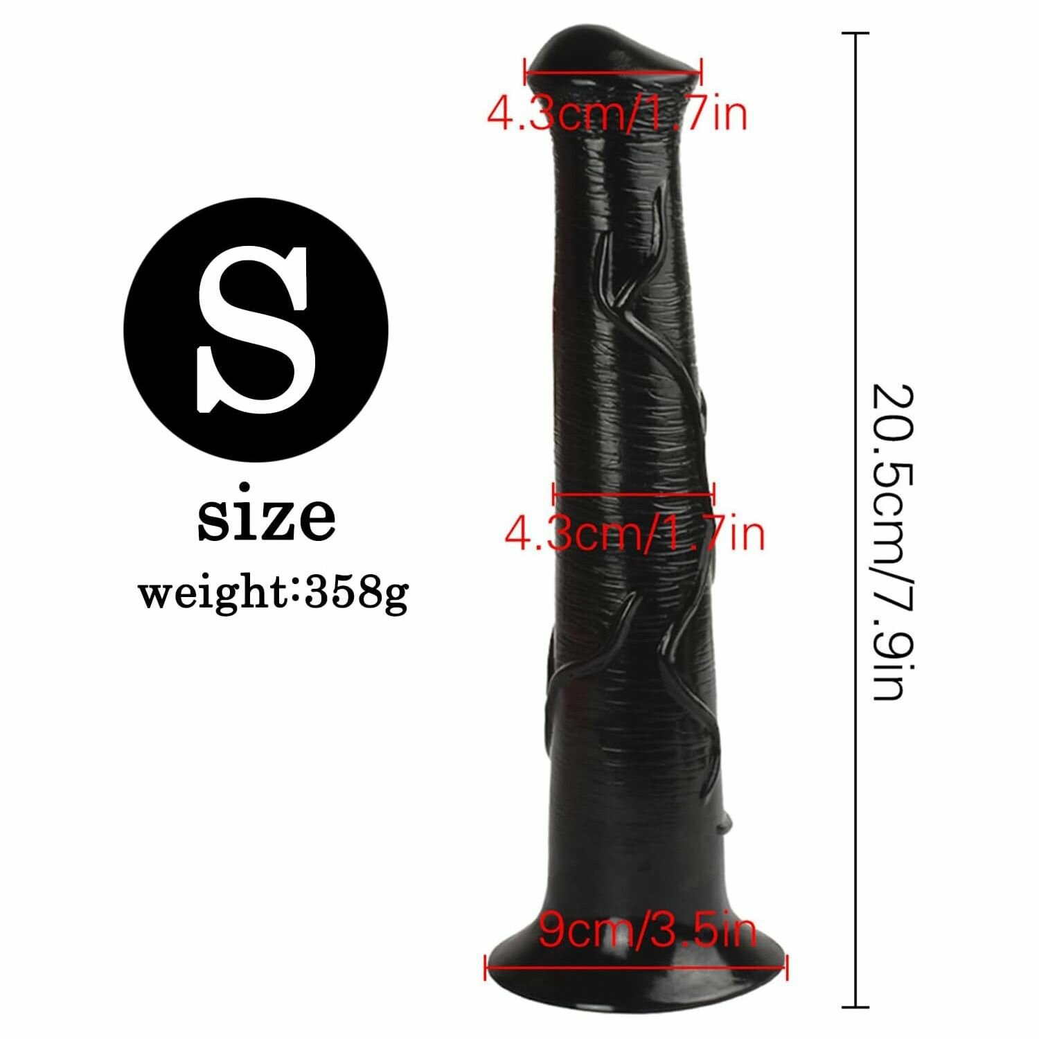 Фаллоимитатор, 40см ,30cm,20.5cm