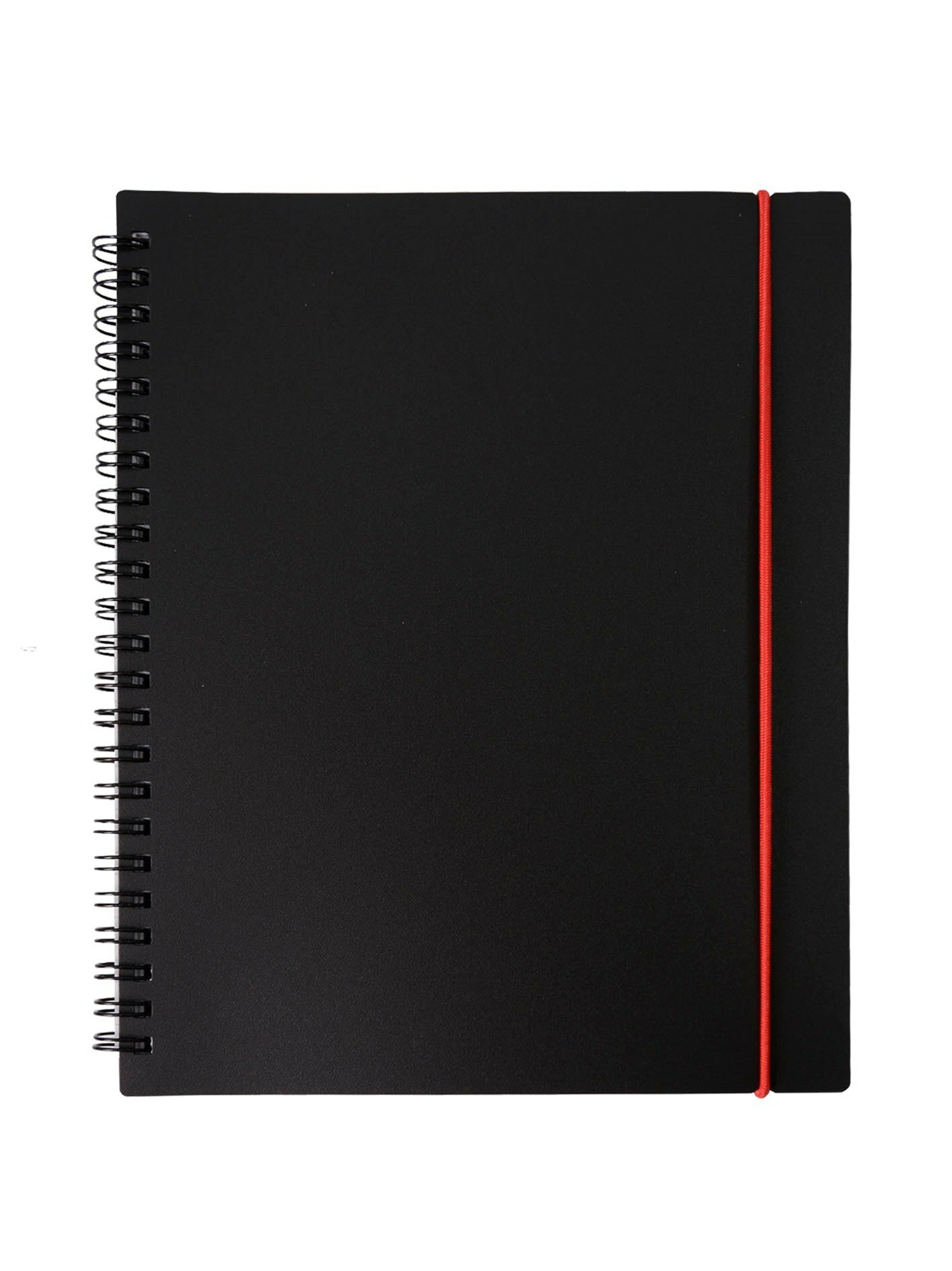 Тетрадь 80 листов, клетка, "Favorite Black. No 4" спираль