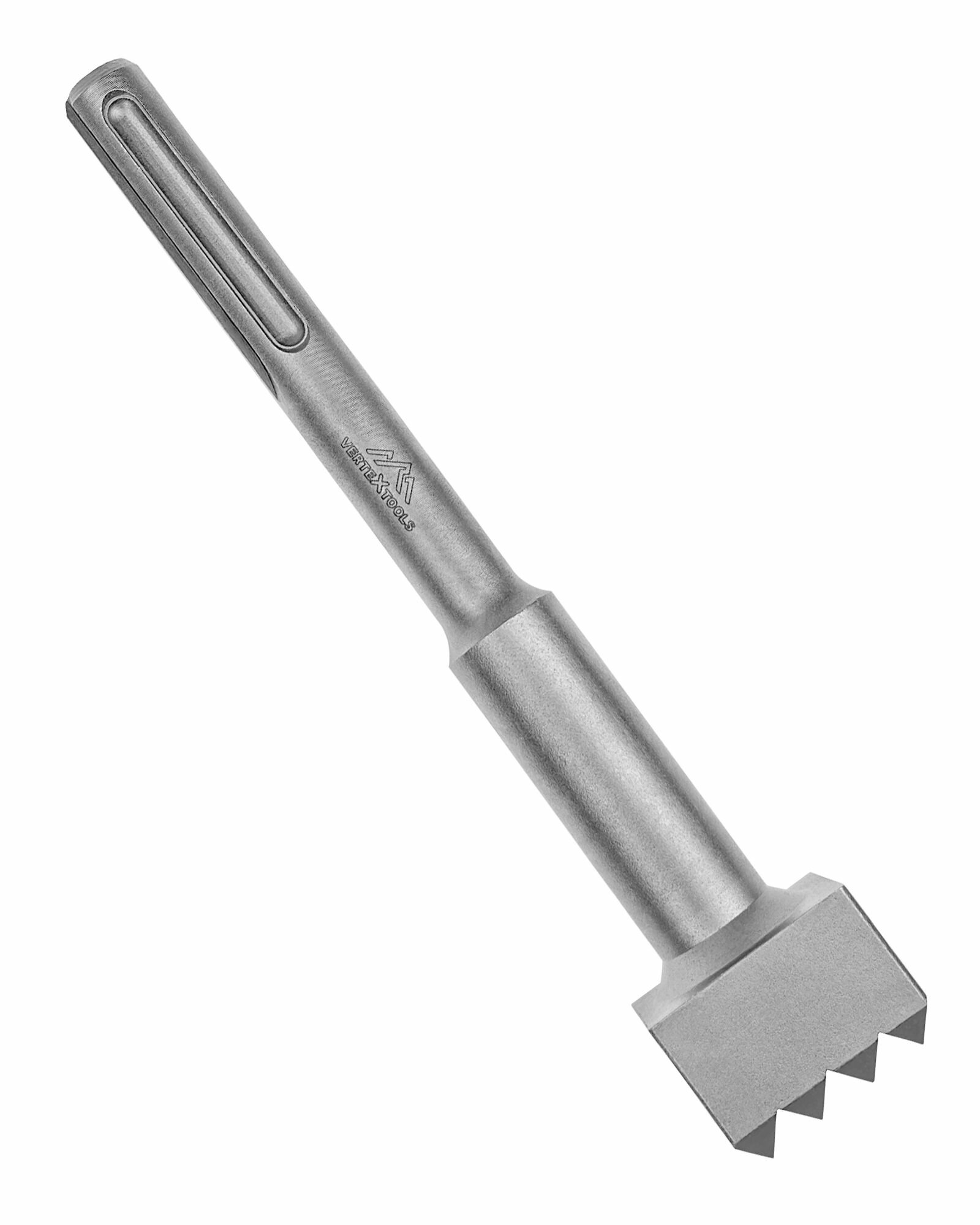 Зубило бучарда VERTEXTOOLS sds max 18х240х45х45 мм