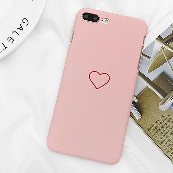 Чехол для iphone couple ultra-thin plus heart love для iphone 6 5s 7 painting se pink для iphone 6 plus 6s plus