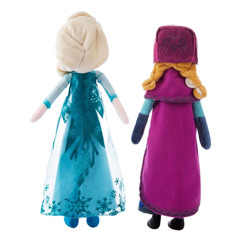Мягкая игрушка Disney Frozen Анна и Эльза Синий, 40cm Anna Elsa