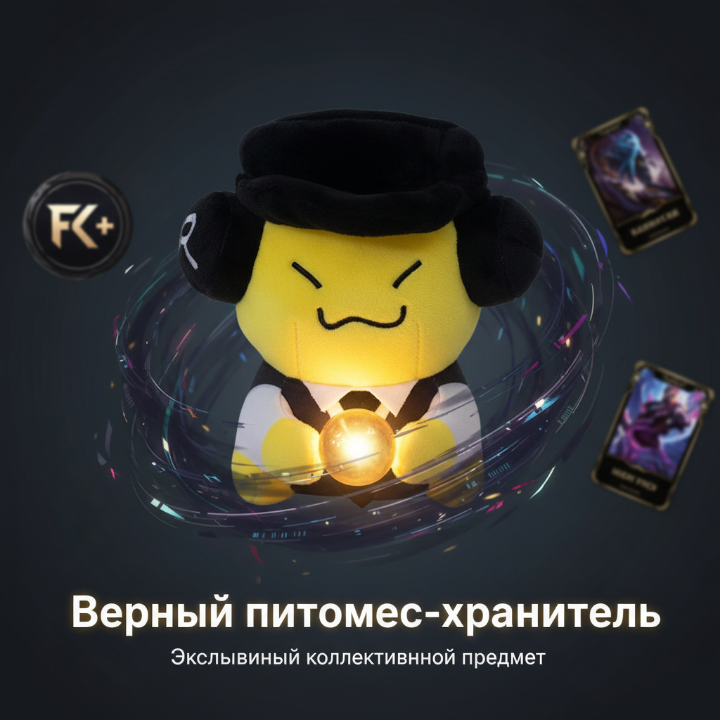 Мягкая игрушка Forsaken Chance Mafioso Forsaken, 23 см, плюш, безопасный для детей, подарок на праздник