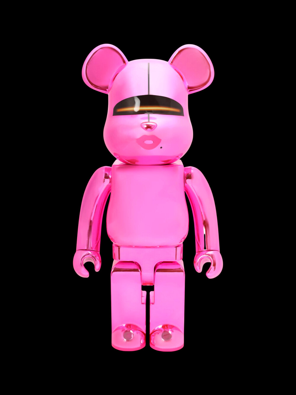 Коллекционная оригинальная фигура Bearbrick x Hajime Sorayama x 2G 1000% / 70 см высота / ABS пластик / Medicom Toy