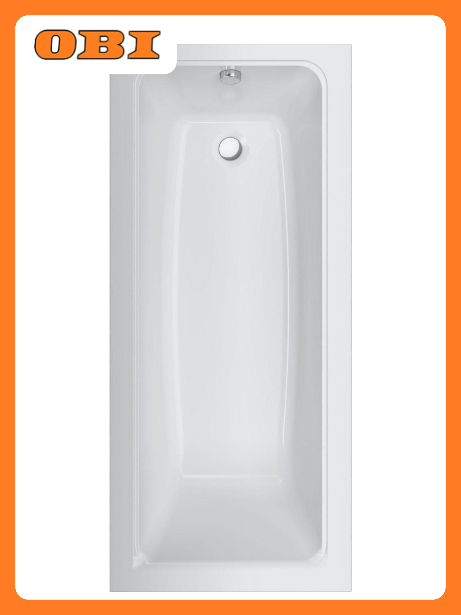 Ванна акриловая AM.PM GEM W90A-170-075W-A 170х75 см