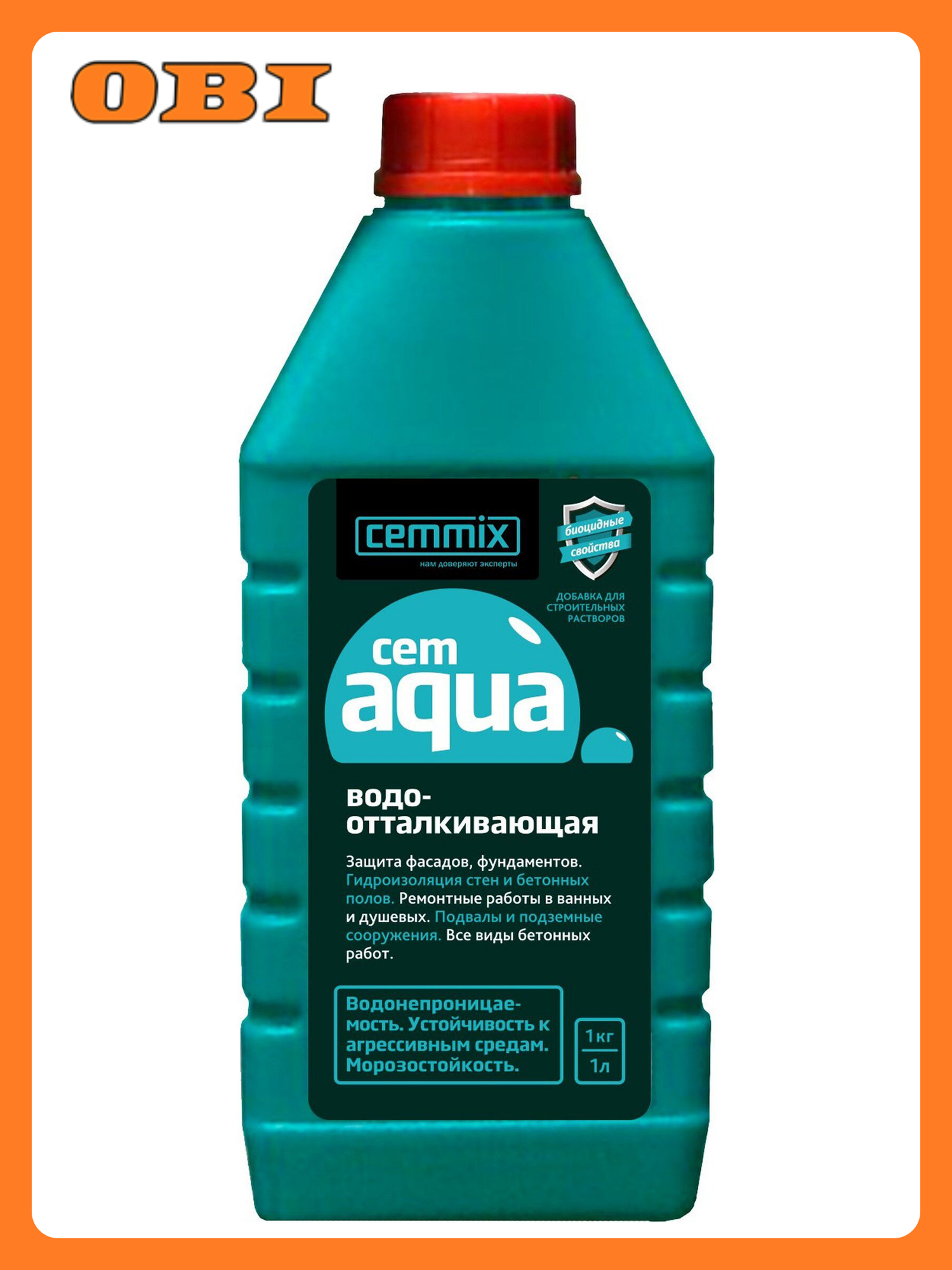 Гидрофобизирующая добавка Cemmix CemAqua 1 л