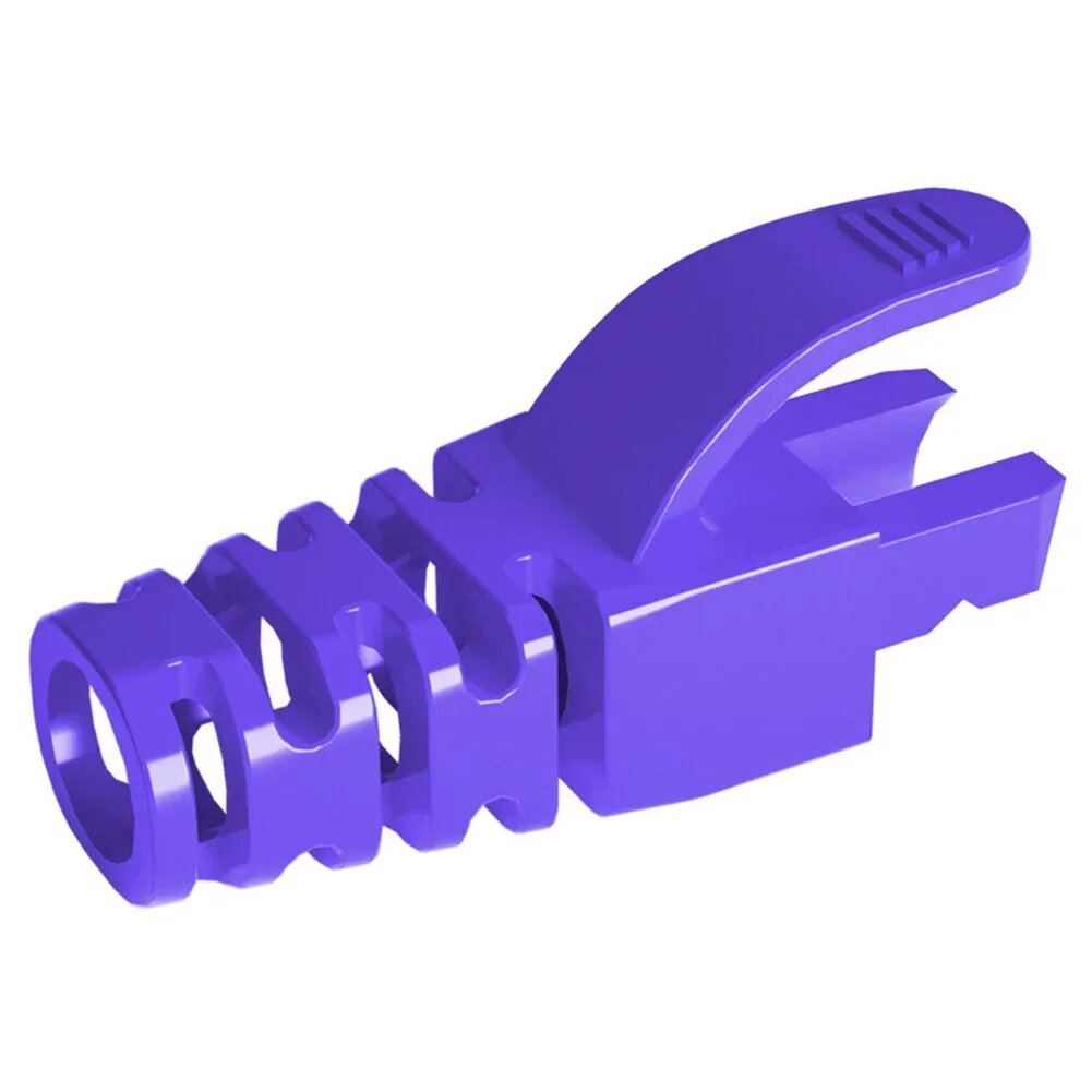 Защитные колпачки RJ45 Cat 5/6, Purple, 10шт