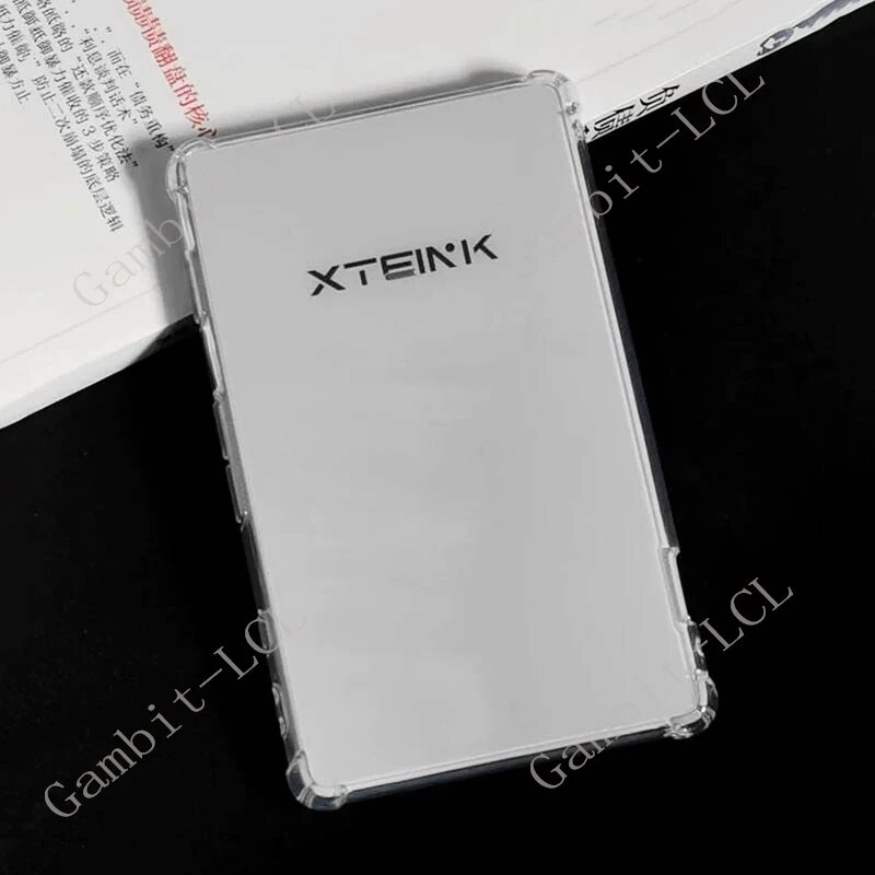 Чехол с защитой от падения для XTEINK X4 E-Book 4,3 дюйма, оригинальная защитная задняя крышка, мягкий противоударный прозрачный чехол из ТПУ для Xteink X4