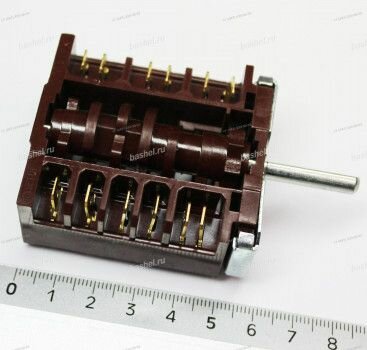 Переключатель мощности для э/п 7pos, 12pin(6gr) COK301UN 46.27266.500(30.702) EGO (духовка Gorenje,