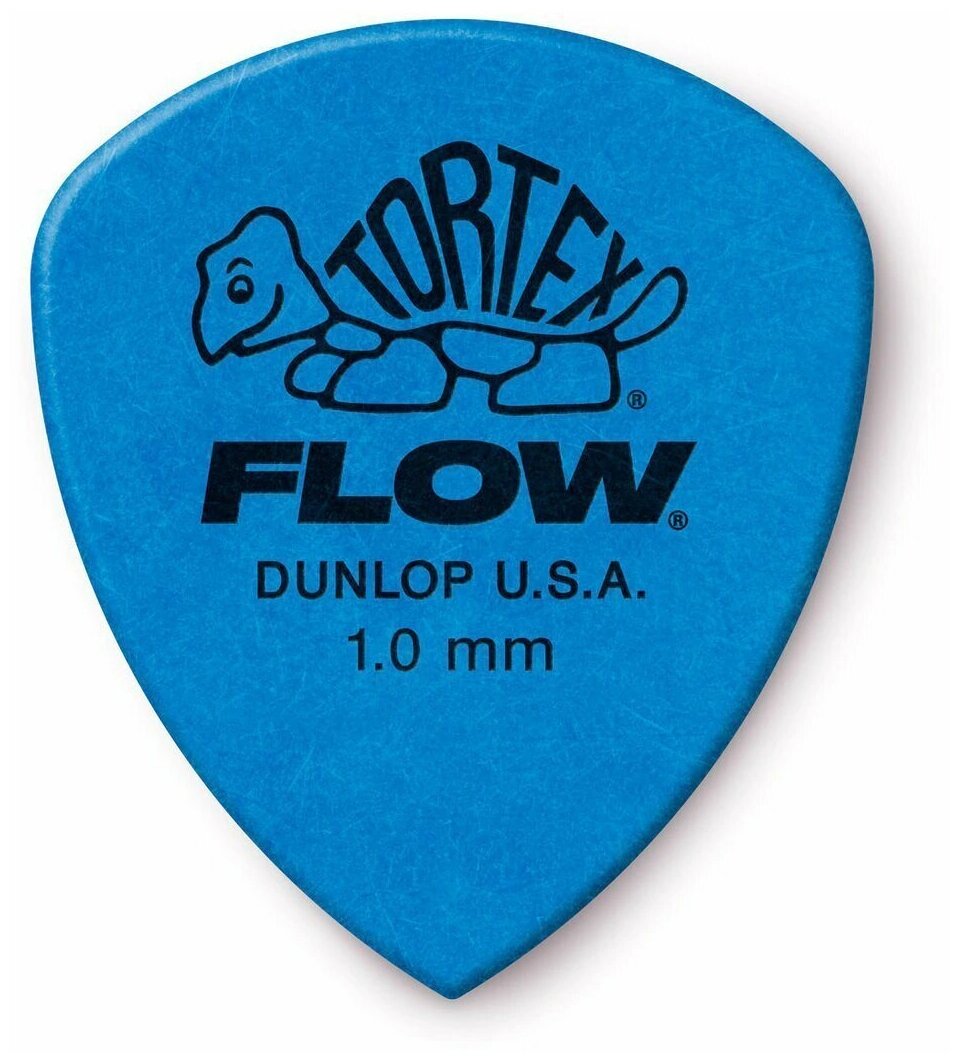 Медиаторы, толщина 1 мм, 12 шт. Dunlop Tortex Flow Standard 558P100 12Pack