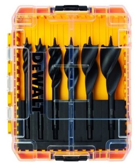 Сверла спиральные по дереву в наборе Dewalt DT90238