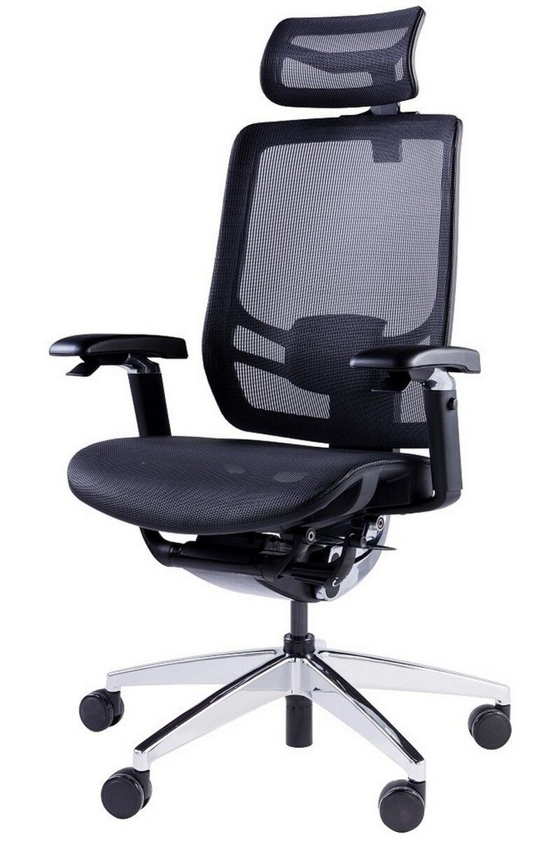 Премиум эргономичное компьютерное кресло GT Chair InFlex X - черное