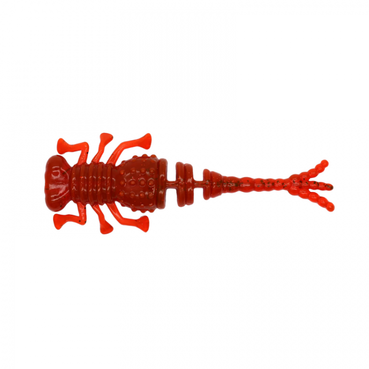 Мягкая приманка Brown Perch Kurva Оранжевый рубин LOH UV 50мм 0,7гр цвет 008 12 шт