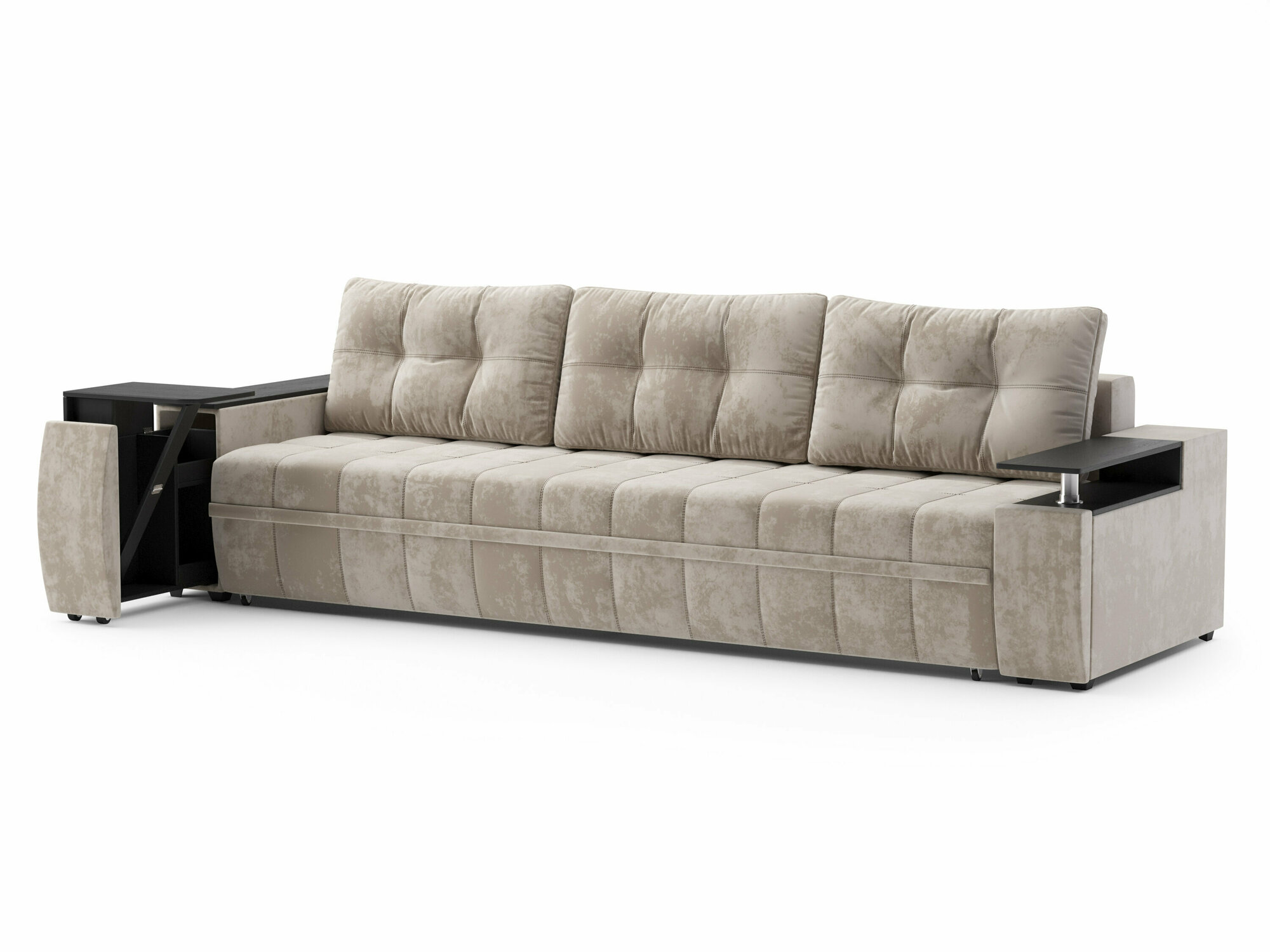 Диван Мустанг / еврокнижка /диван кровать/диван прямой/диван для сна/диван раскладной/НПБ/Диван с коробом в подлокотнике