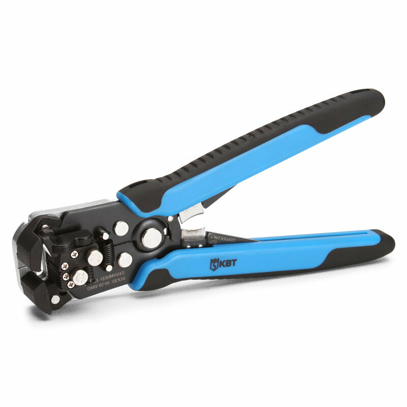 Многофункциональный стриппер WS-12 «Ягуар», ручной инструмент, для зачистки и резки кабелей КВТ