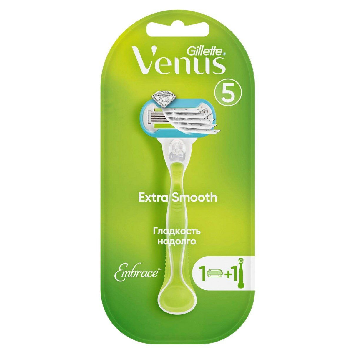 Станок для бритья Gillette Venus Embrace + 1 сменная кассета