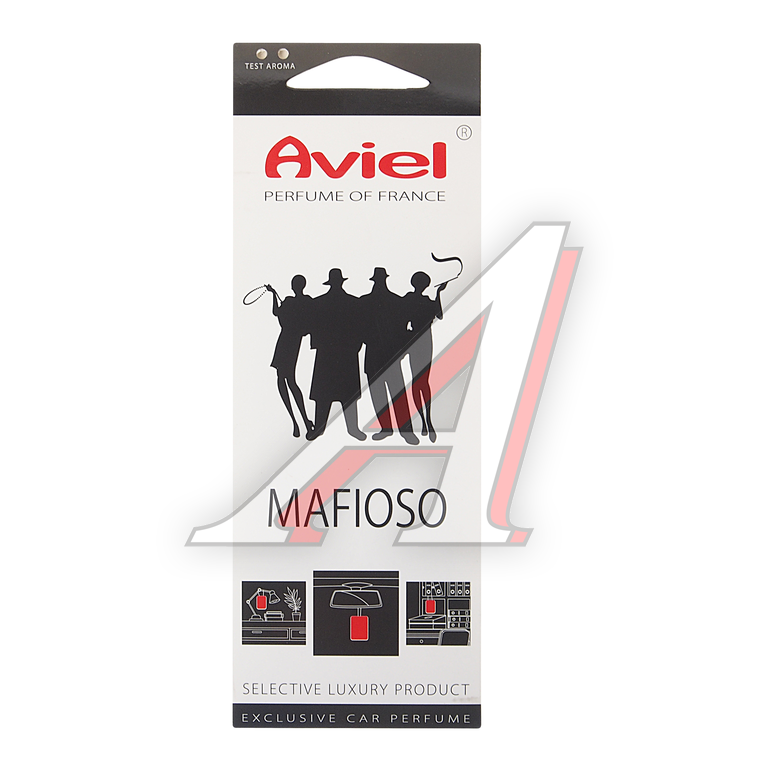 Ароматизатор подвесной картонный (Mafioso) Perfume of France AVIEL