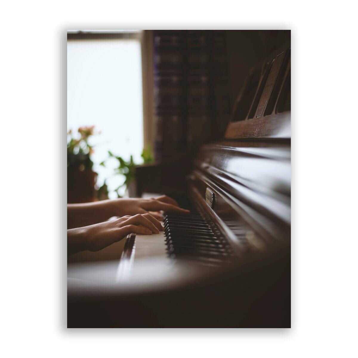 Постер, плакат на бумаге / Фортепиано / Размер 30 x 40 см